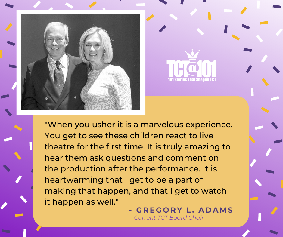 101 Stories: Gregory L. Adams – The Children's Theatre of Cincinnati