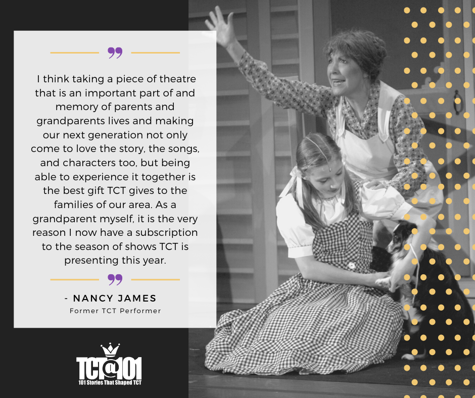101 Stories: Nancy James – The Children's Theatre of Cincinnati