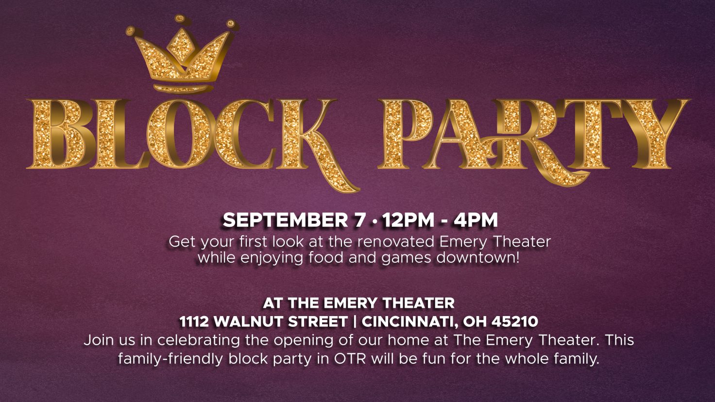 Emery Theater Block Party – The Children's Theatre of Cincinnati